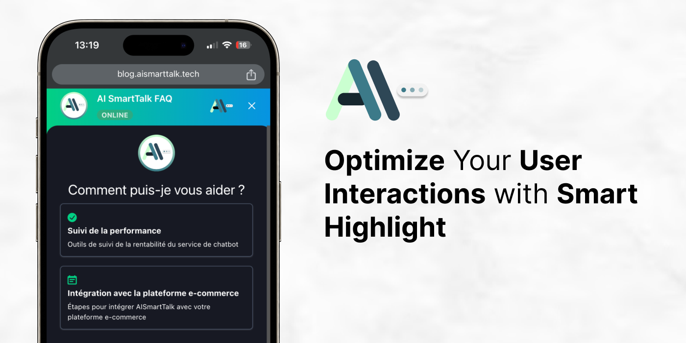 Optimize Your User Interactions with Smart Highlight - AI SmartTalk ...